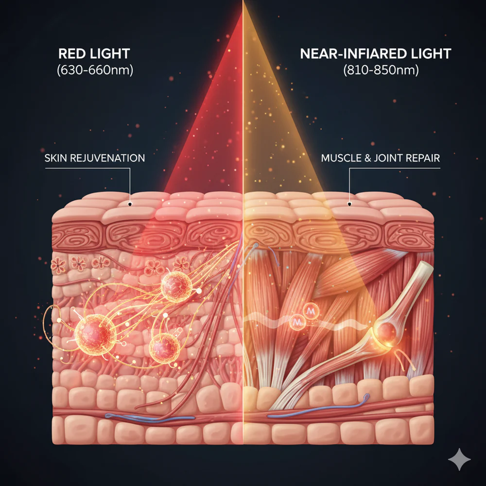 How Deep Does Red Light Therapy Penetrate: The Science of Light Absorp ...